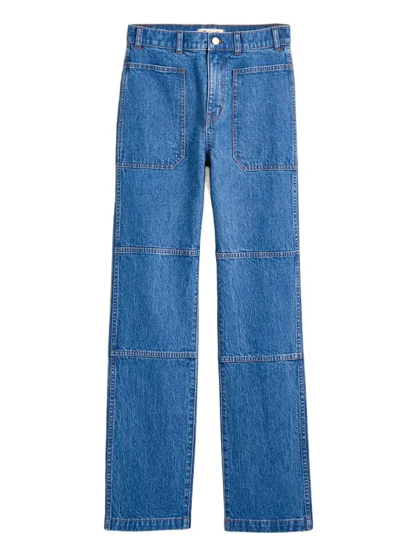 Madewell The Tall '90s Straight Utility Jean - Fenwood Wash