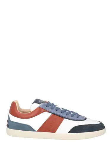 TOD'S Leather Low-top Sneakers - Blue