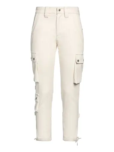 Isabel Marant High Waisted Straight Leg Twill Pants - Beige