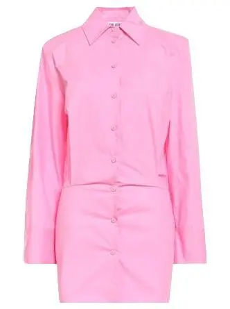 Attico Mini Shirt Dress - Pink