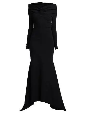 Attico Maxi Dress - Black