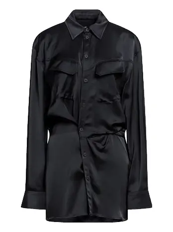 OFF-WHITE™ Satin Shirt - Black