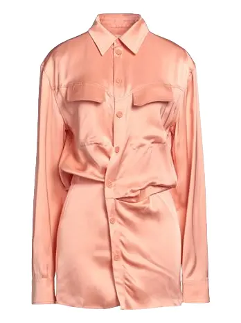 OFF-WHITE™ Satin Shirt - Salmon Pink