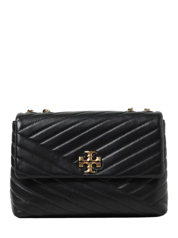 Tory Burch Kira Quilted Leather Bag - Black