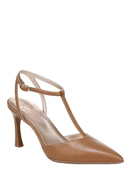 Naturalizer Astrid Pointed Toe Pumps - Cafe