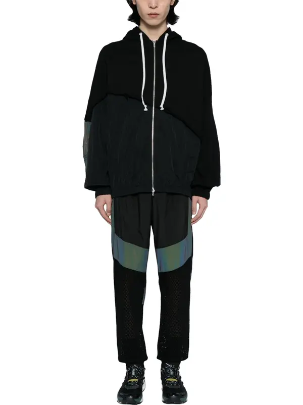 GOD'S MASTERFUL CHILDREN Panelled Track Pants - Black