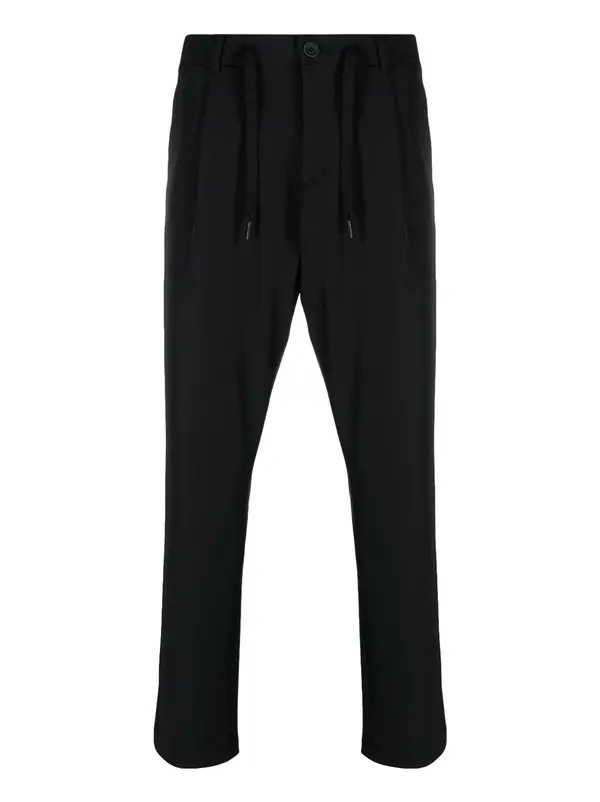 Herno Drawstring-waist Trousers - Black
