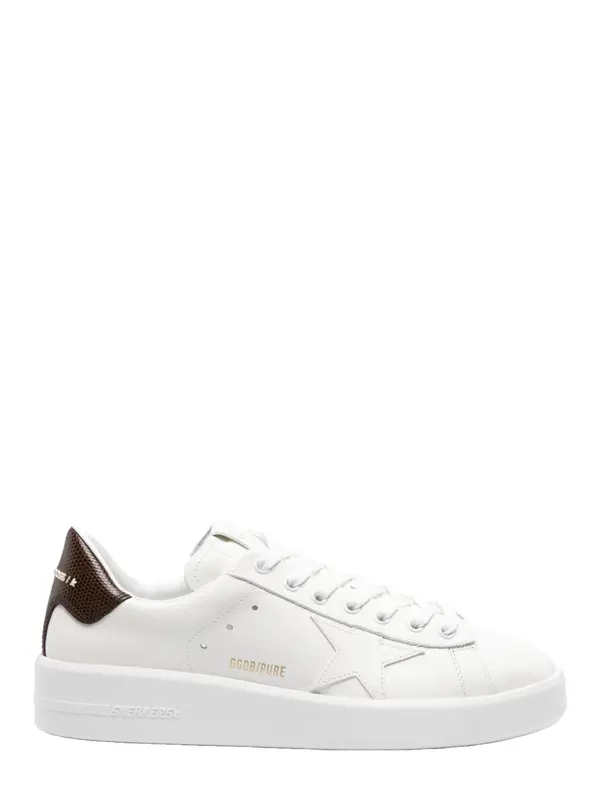 GOLDEN GOOSE Purestar Leather Sneakers - White