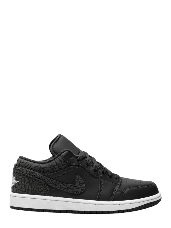 JORDAN Air 1 Low Elephant Sneakers - Black