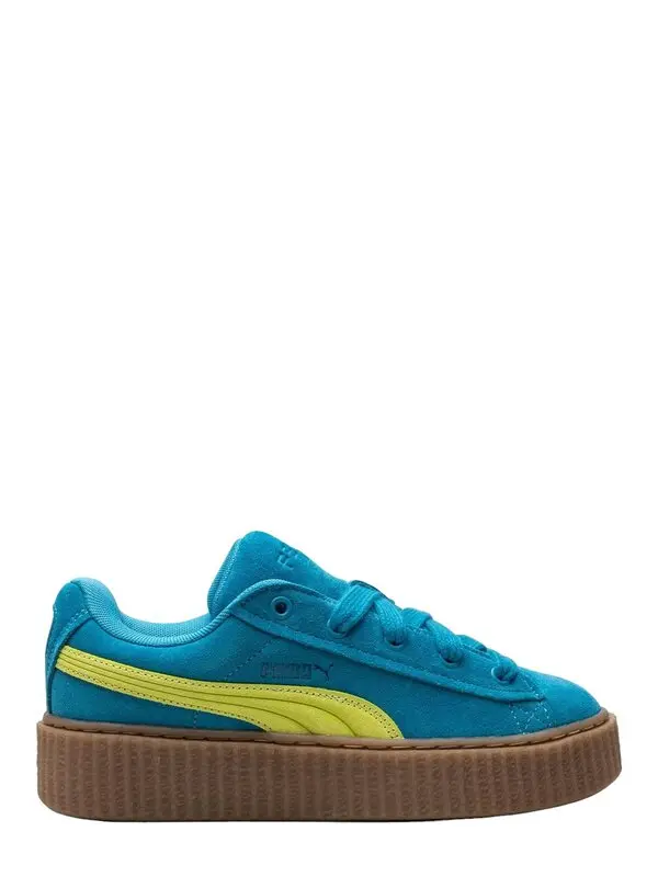 PUMA X Fenty Creeper Phatty Suede Sneakers - Blue