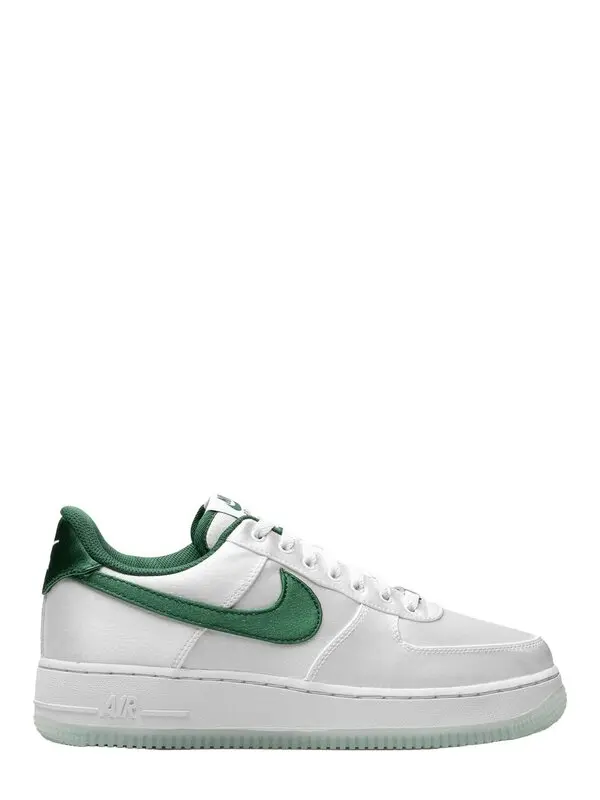 Nike Air Force 1 Low Satin Sneakers - White