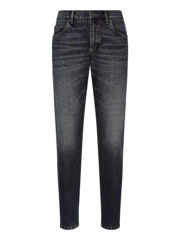 Dolce & Gabbana Five-pocket Regular-fit Jeans - Blue
