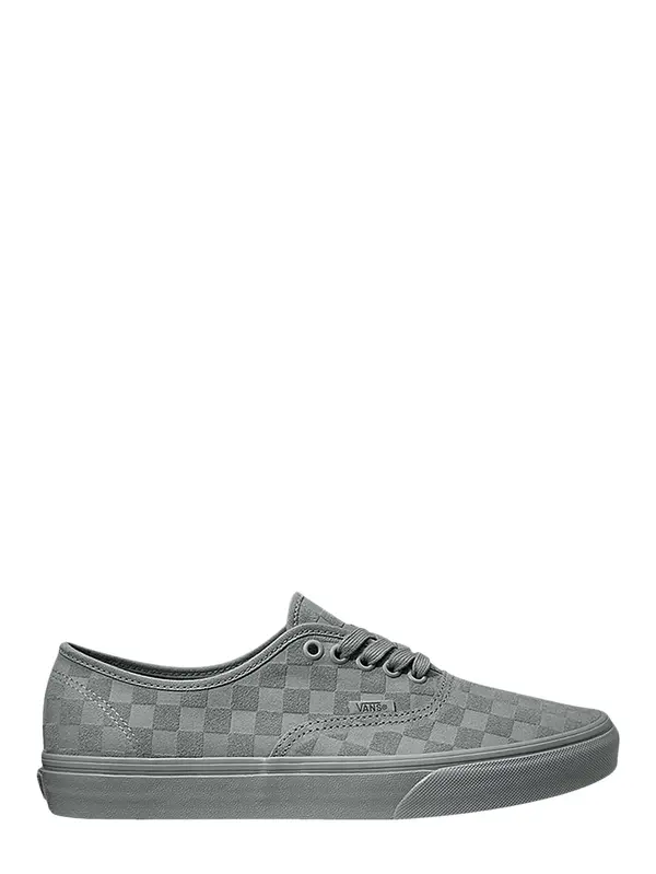 VANS Authentic Mono Checkerboard Sneakers - Grey