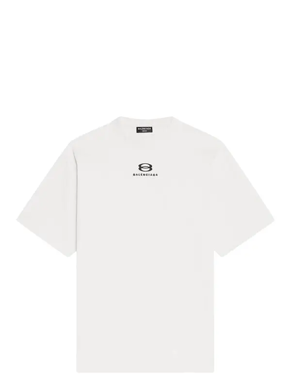 Balenciaga Large Fit T-shirt - White