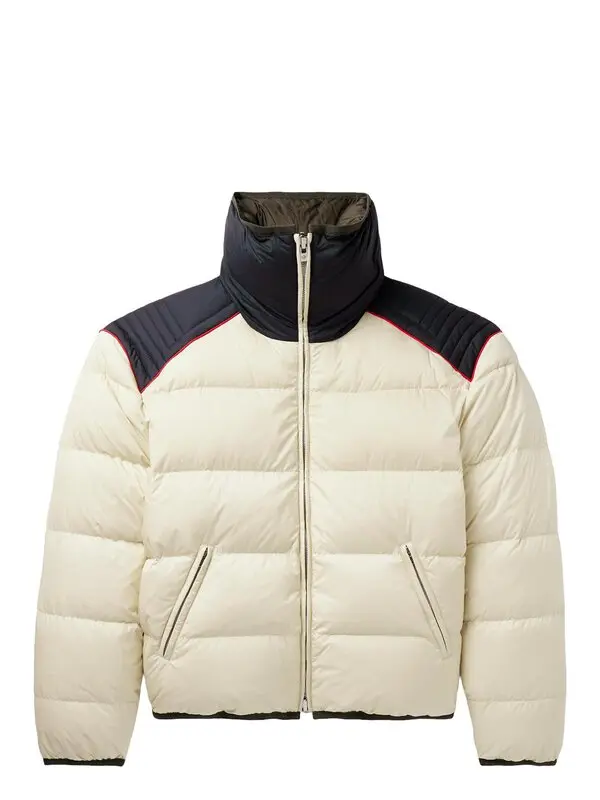 Loro Piana Slim-fit Reversible Quilted Shell Down Jacket - Neutrals