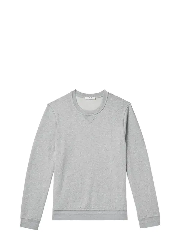 Mr P. Cotton-jersey Sweatshirt - Gray
