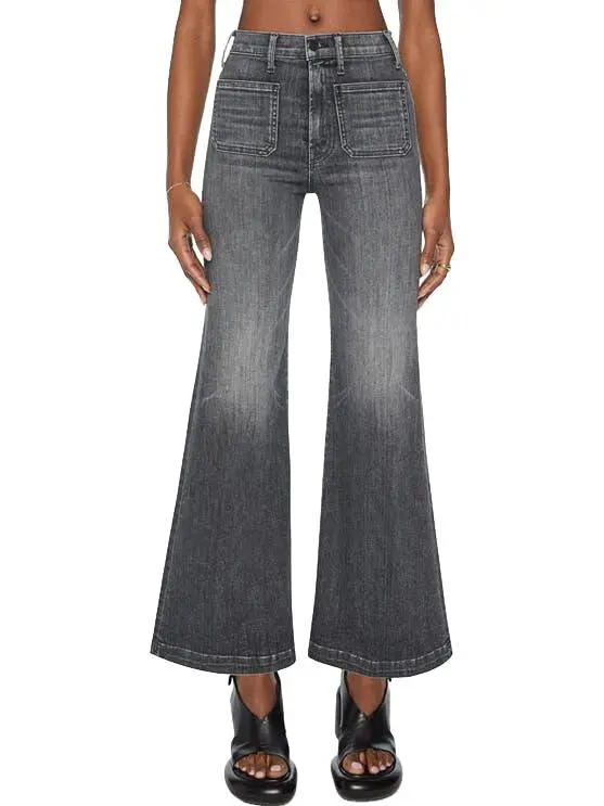 MOTHER The Hustler Roller Ankle Flare Leg Jeans - Save Your Soul