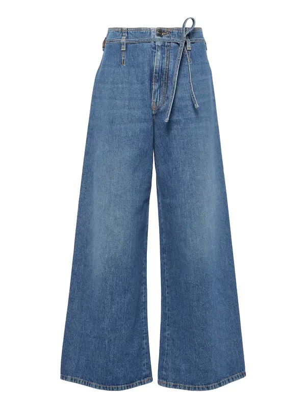 Etro High-rise Wide-leg Jeans - Blue