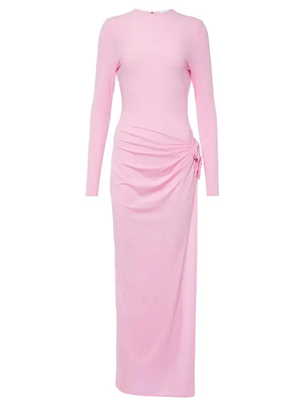 Magda Butrym Draped Midi Dress - Pink