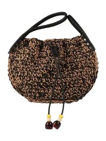 ZANELLATO Raffia Bucket Bag - Beige