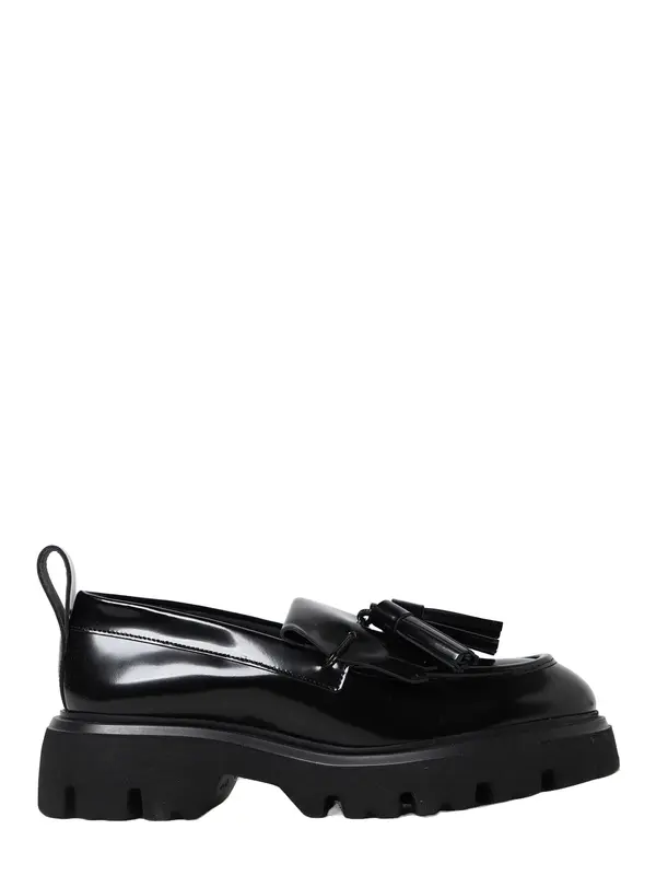 MSGM Moccasins In Patent Leather - Black