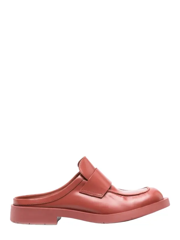 Camper Mil 1978 Backless Loafers - Red