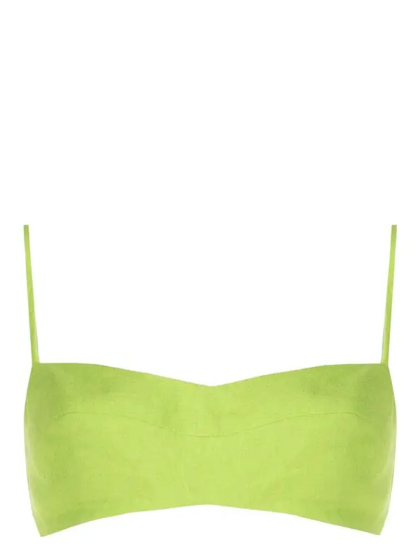 LENNY NIEMEYER Elasticated-strap Crop Top - Green