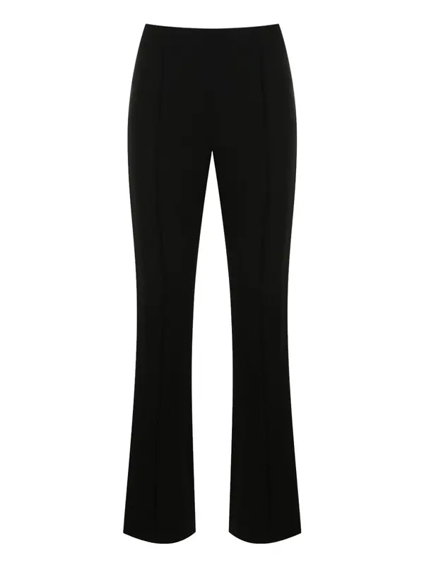 GLORIA COELHO High-waisted Trousers - Black
