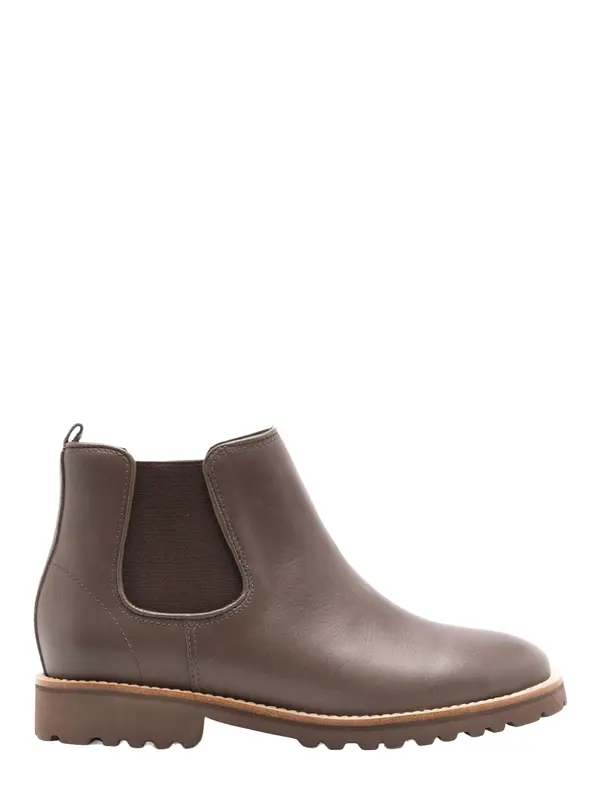 STUDIO CHOFAKIAN Vendome Leather Chelsea Boots - Green