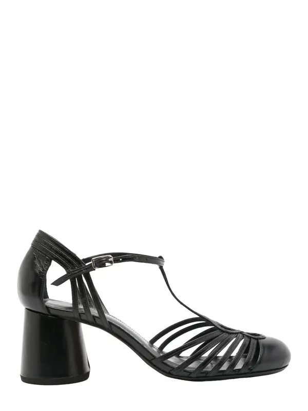 STUDIO CHOFAKIAN Chamonix 50mm Leather Sandals - Black
