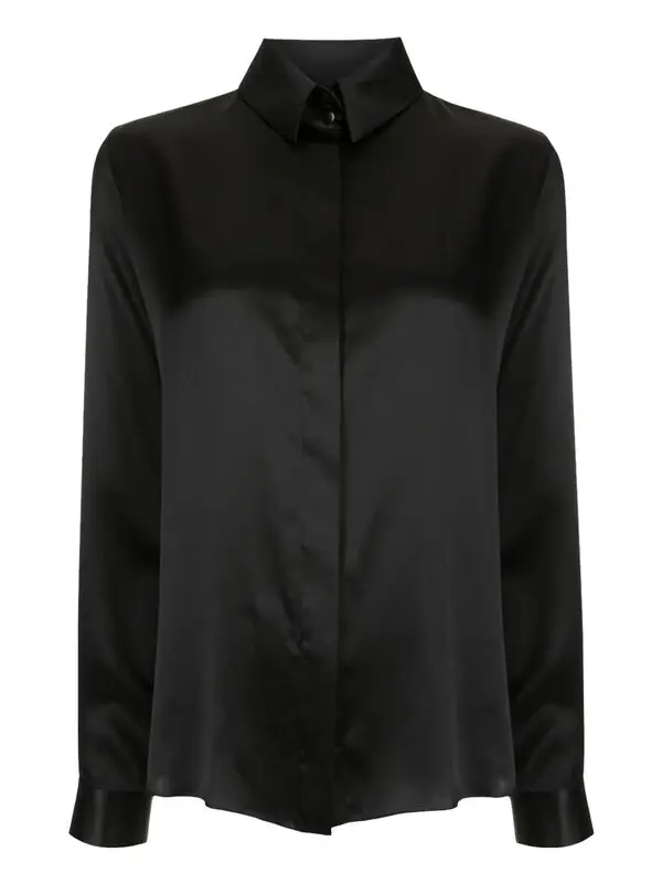 GLORIA COELHO Long-sleeve Shirt - Black