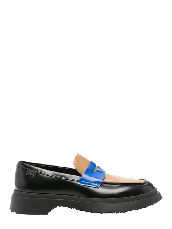 Camper Walden Twins 45mm Leather Penny Loafers - Black