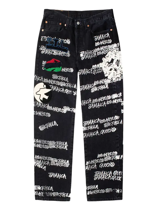 StÜssy X Denim Tears X Our Legacy Ttl 501 Jean - Black