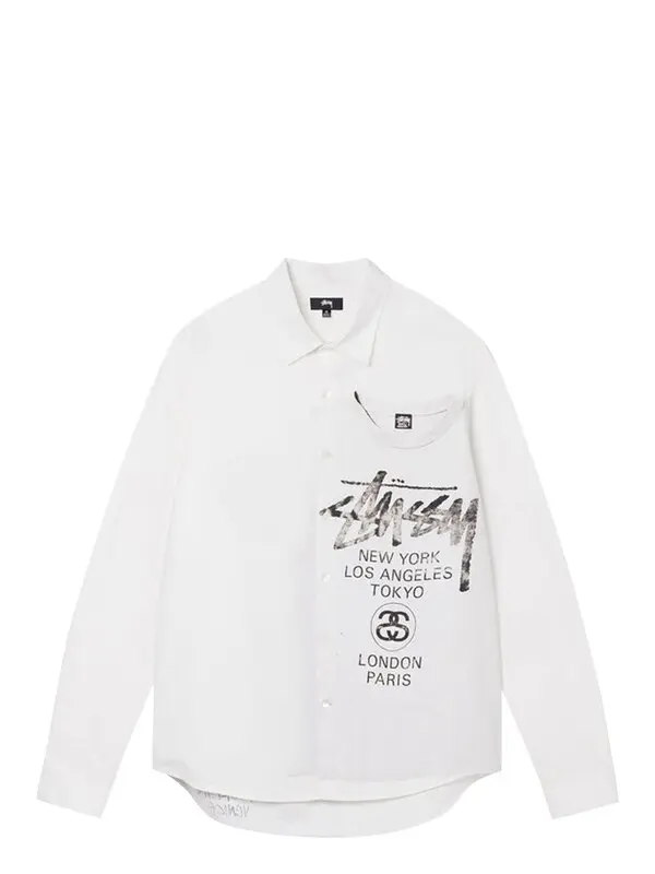StÜssy World Tour Shirt - White