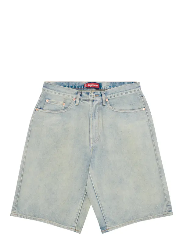 Supreme Baggy Denim Short - Blue