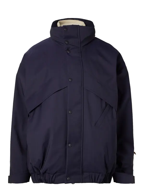 Loro Piana Lech Padded Storm System® Virgin Wool-blend Hooded Ski Jacket - Blue