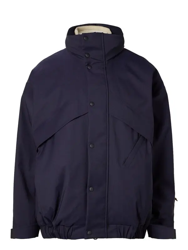 Loro Piana Lech Padded Storm System® Virgin Wool-blend Hooded Ski Jacket - Blue