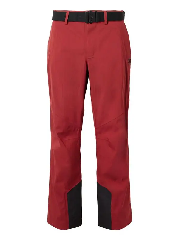 Loro Piana Straight-leg Virgin Wool-blend Ski Pants - Red