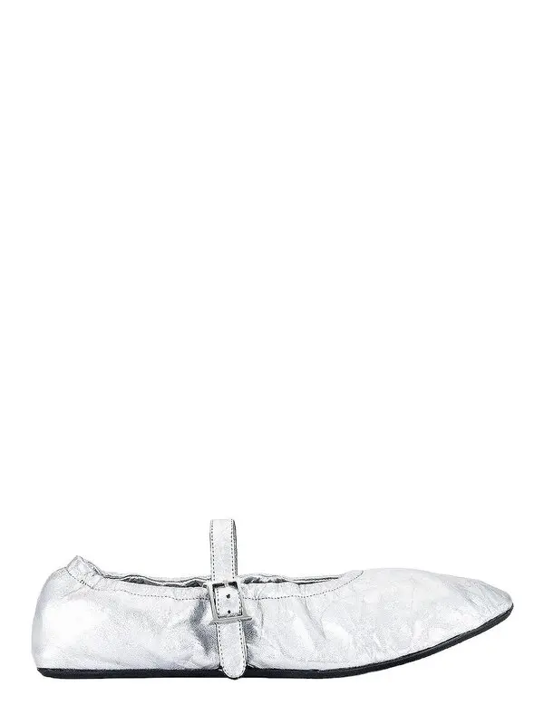 HELSA Ballerina Flat - Silver