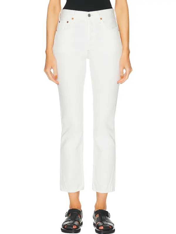Citizens Of Humanity Charlotte High-rise Straight Jeans - Tart