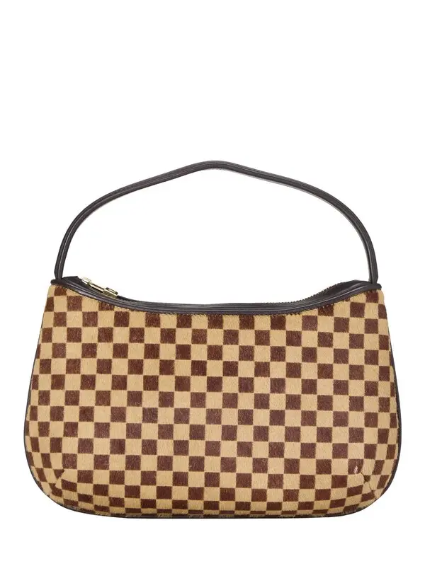 LOUIS VUITTON Damier Sauvage Tiger Pochette - Brown