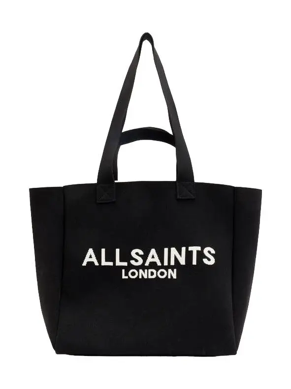 ALLSAINTS Izzy Recycled Polyester Tote - Black
