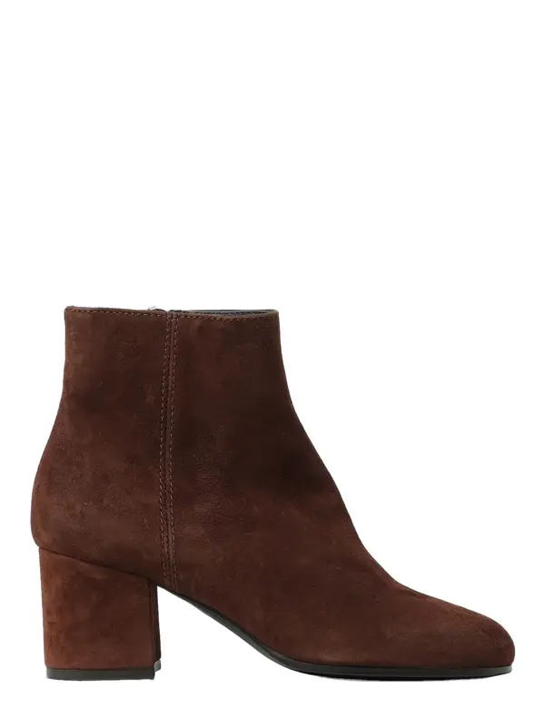 VIA ROMA 15 Suede Ankle Boots - Brown