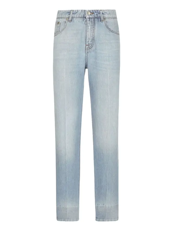 Dolce & Gabbana Mid-rise Boyfriend Jeans - Blue