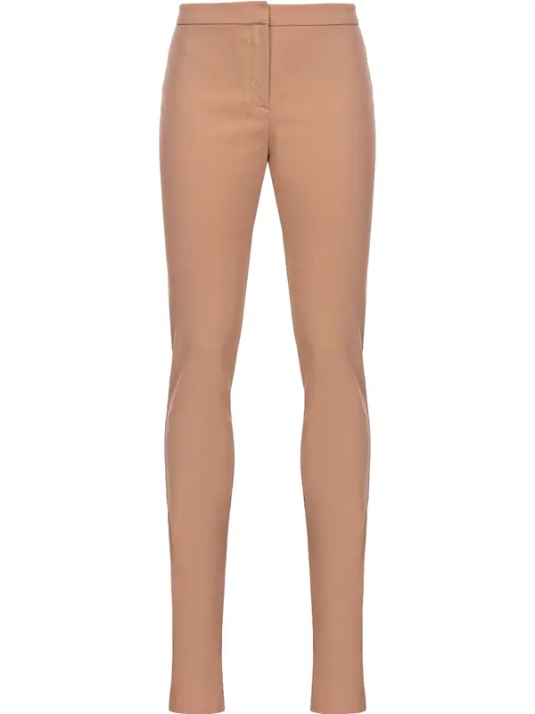 Pinko Skinny-cut Trousers - Neutrals