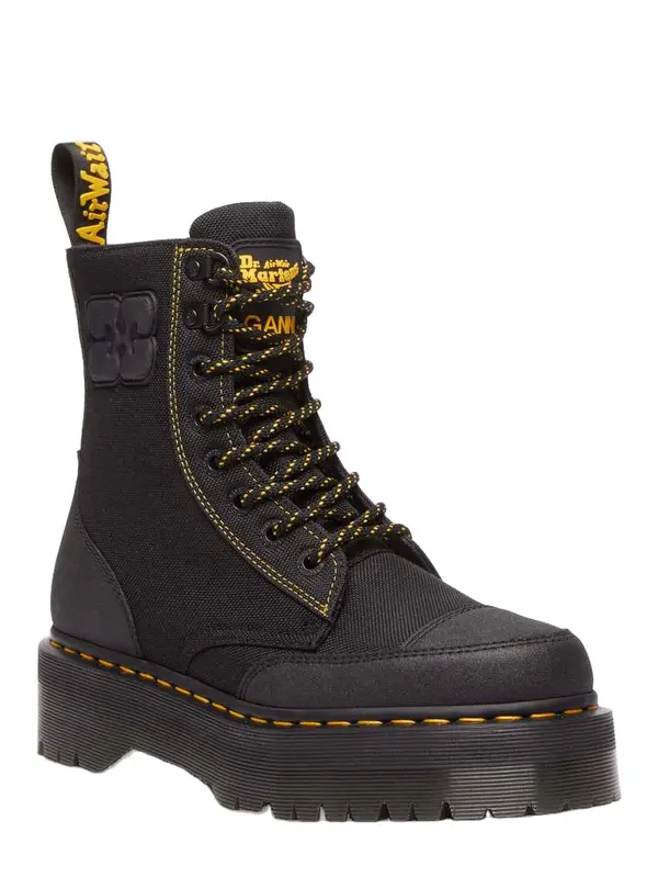 Dr. Martens X Ganni Jadon Platform Boots - Black