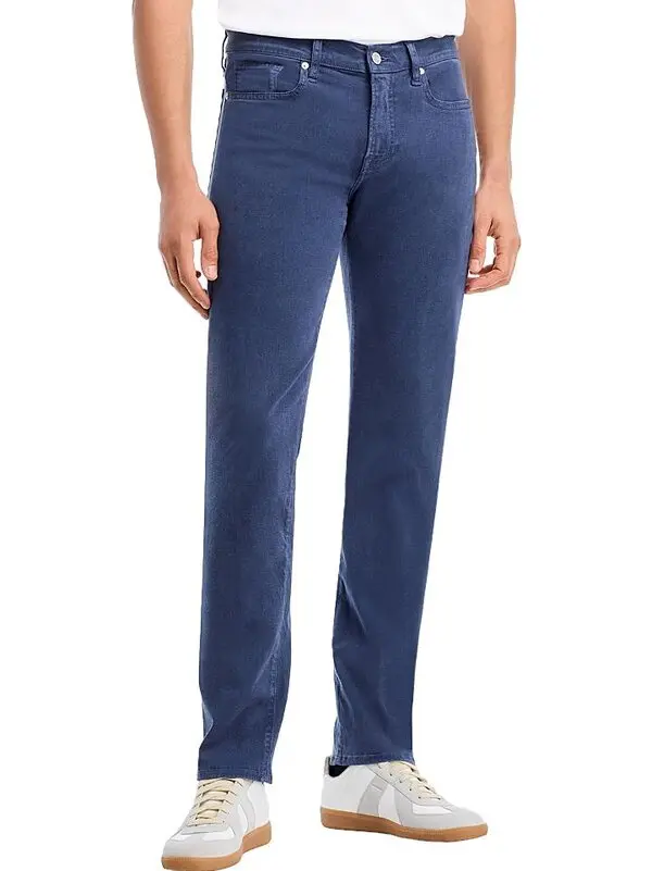 FRAME L'homme Slim Brushed Twill Pants - Dark Blue