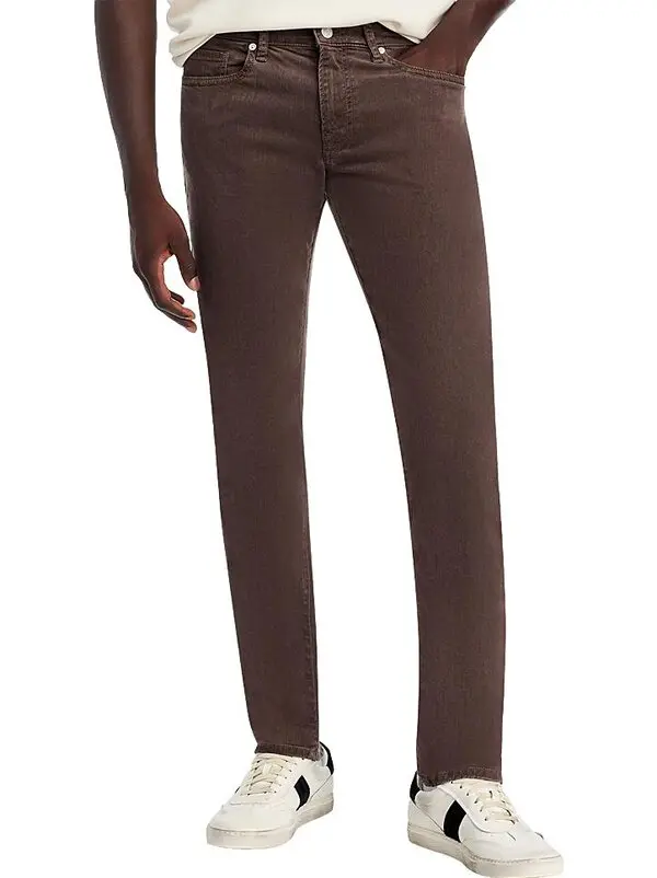 FRAME L'homme Slim Brushed Twill Pants - Mocha
