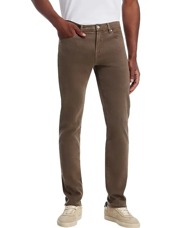 FRAME L'homme Slim Brushed Twill Pants - Old Sage