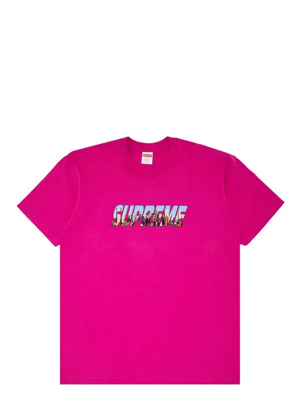 Supreme Gotham Tee 'magenta - Pink